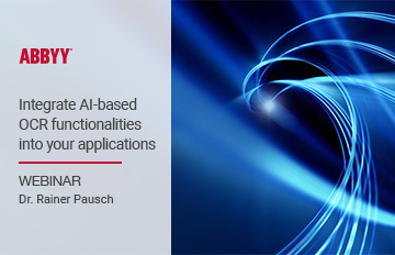 AI-powered OCR SDK for Windows, Linux & Mac OS - ABBYY OCR API